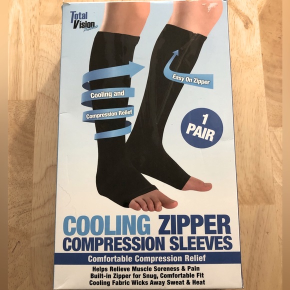 Other | Total Vision Cooling Zipper Compression Sleeves | Poshmark